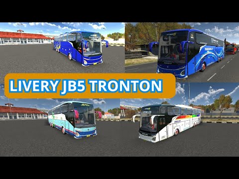 Share!!! Livery JB5 Tronton Terbaru | Bus Simulator Indonesia - YouTube