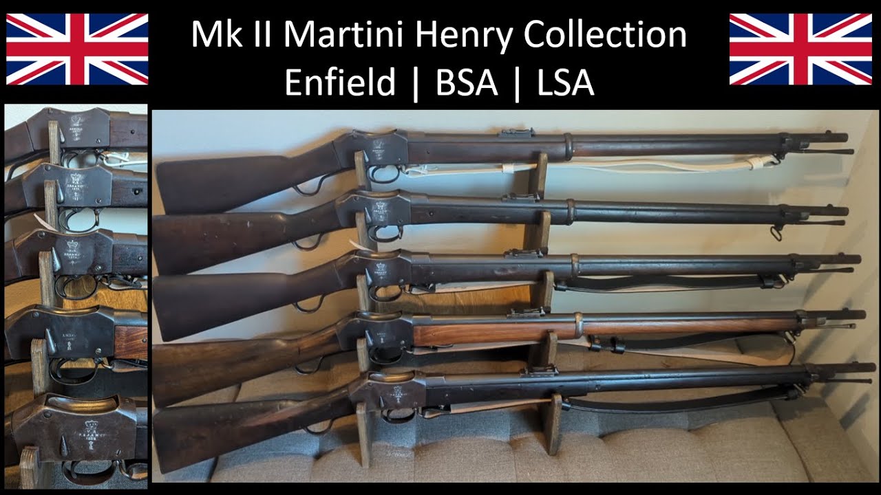 Mk II Martini Henry Collection | Enfield | BSA | LSA - YouTube