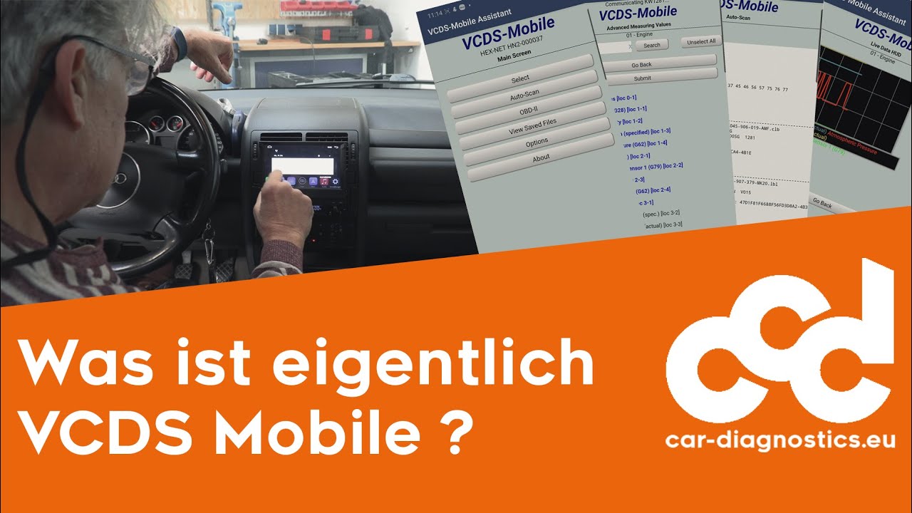 VCDS auf dem Autoradio - was ist eigentlich VCDS Mobile? - YouTube