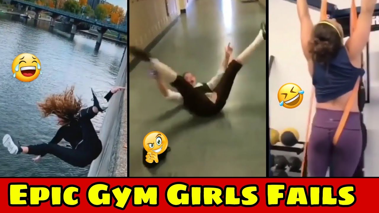 Girls Funny Fails🤣 Funny Girls Video Epic Gym Fails 2021 😂 Girls Gym