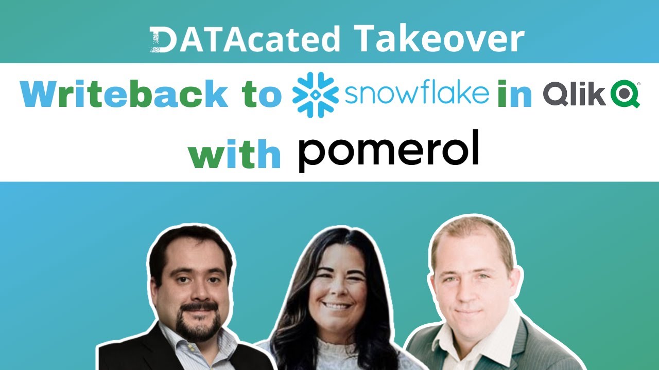 Writeback to Snowflake in Qlik with Pomerol Partners - YouTube