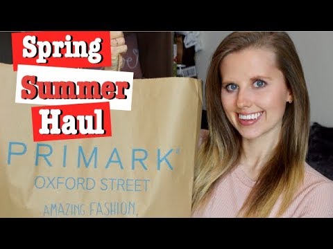 Huge Spring/Summer Primark Haul | Sofieee