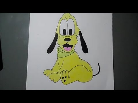 How To Draw: Baby Pluto - YouTube