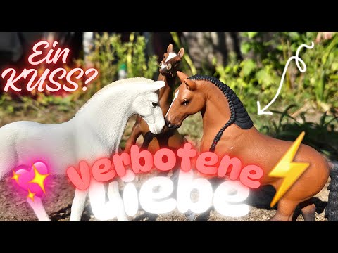 VERBOTENE LIEBE TEIL 3 💔😰EIN KUSS!💋💋Jake oder Snow?🤯 Schleich Pferde Video 