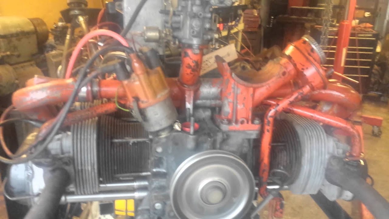 1641 cc VW engine on test - YouTube