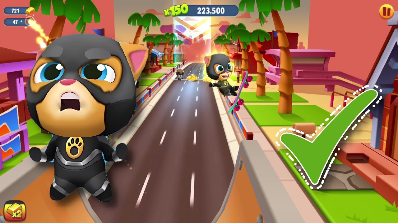 Talking Tom Gold Run: Super Ginger Gameplay Episode 121 - Unleash the ...