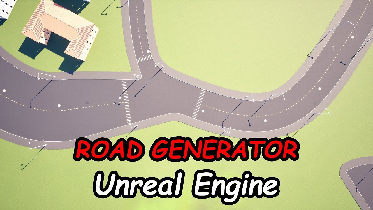 Unreal Engine | Road Generator Plugin - YouTube