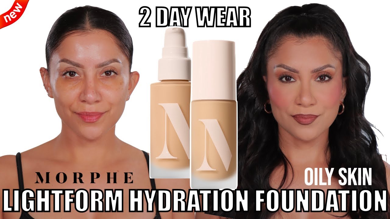 2 DAY WEAR *new* MORPHE LIGHTFORM EXTENDED HYDRATION FOUNDATION *oily ...