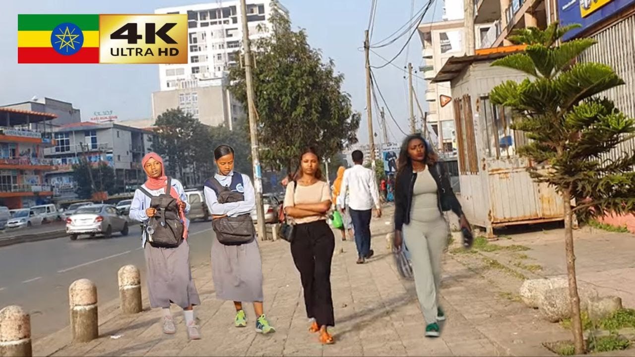 Jemo , 🇪🇹 Addis Ababa walking Tour 2024 , Ethiopia - YouTube