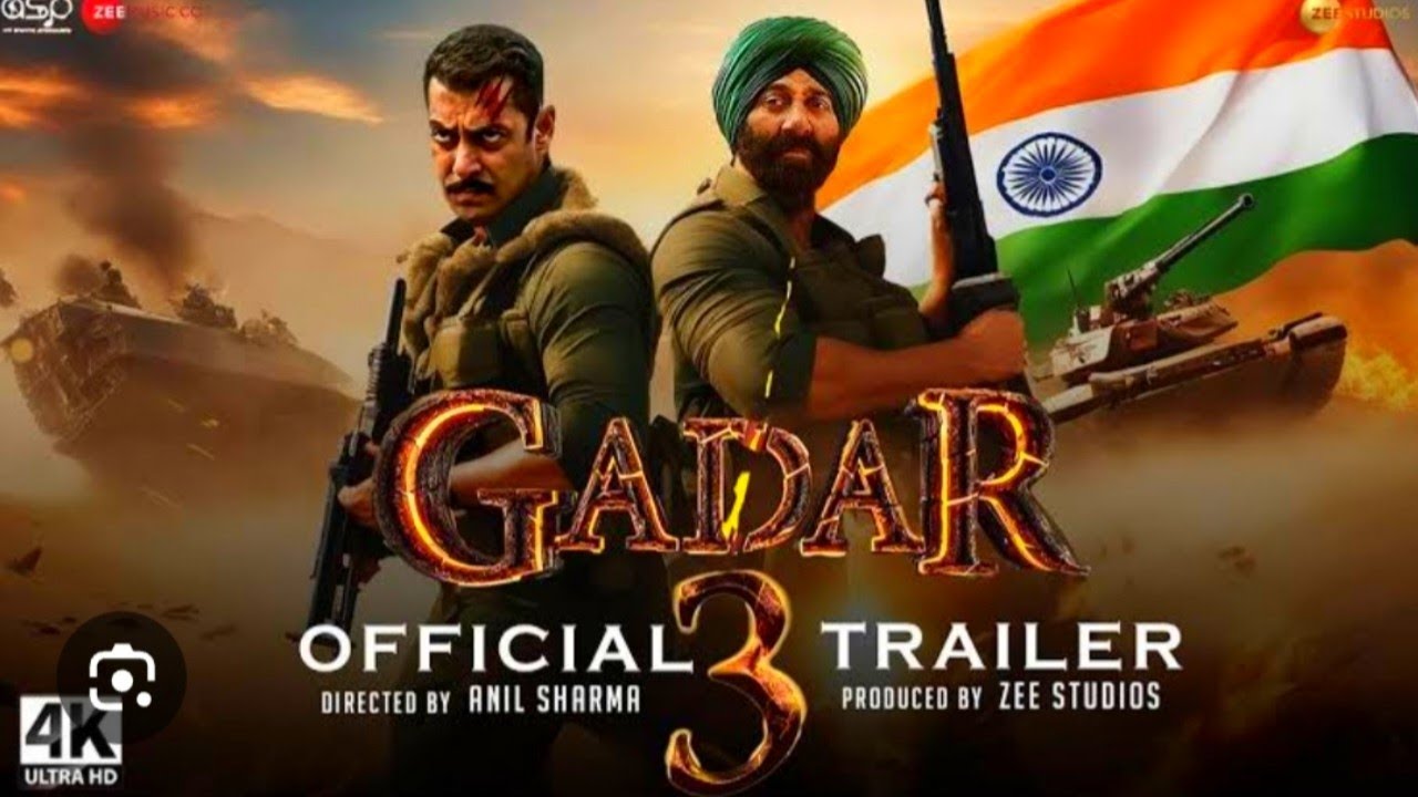GADAR 3 OFFICIAL TRAILER NEW MOVIE TRAILER || Sunny deol, Salman khan ...