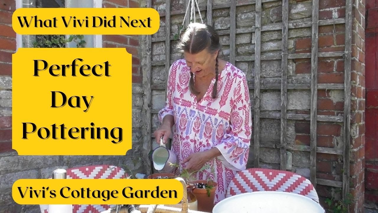 Vivi's Cottage Garden: A Perfect Day Pottering - YouTube