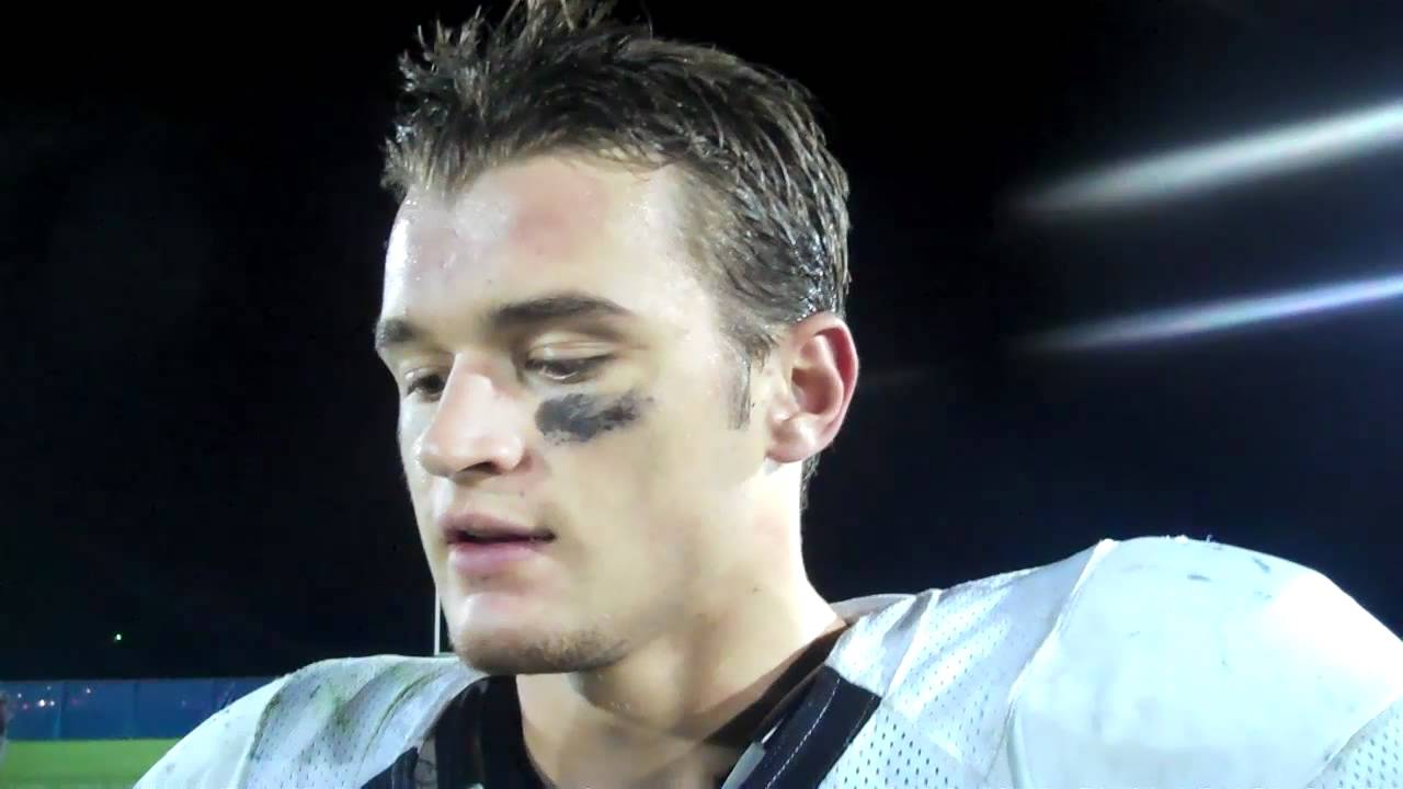 LB Luke Lenti on Maine South's win over New Trier - YouTube