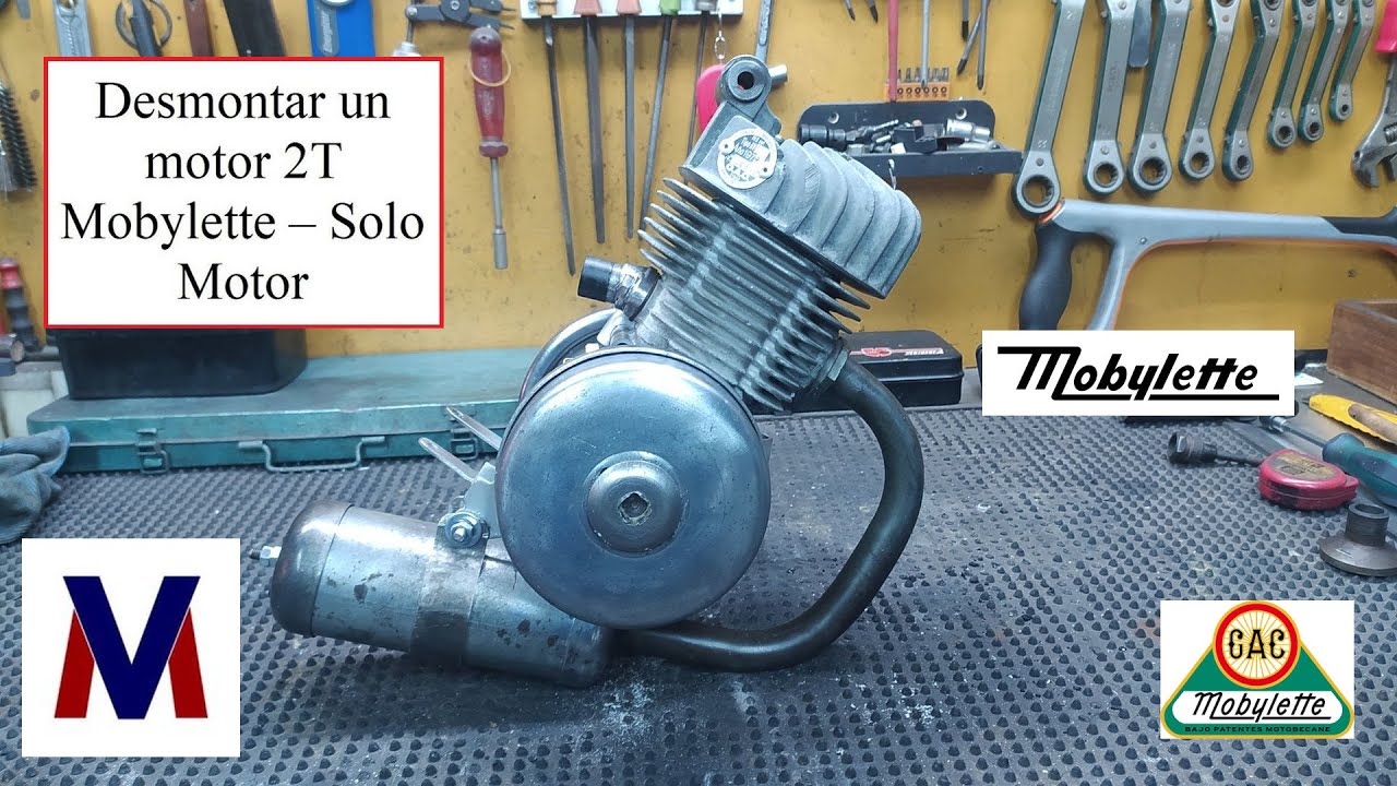 Desmontar un motor 2T Mobylette – Solo Motor - YouTube