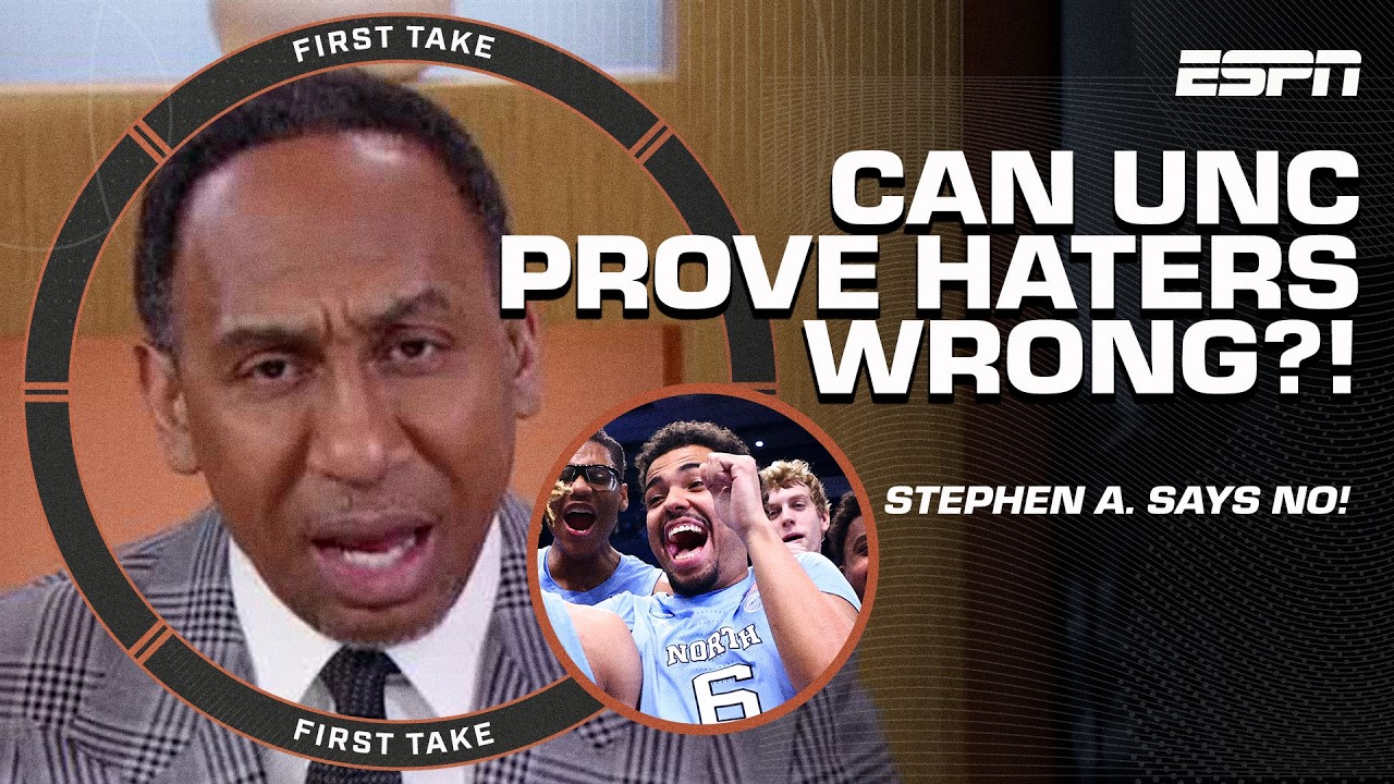 Stephen A. DOES NOT CARE if North Carolina upsets Ole Miss 🗣️ 'IT DOESN ...