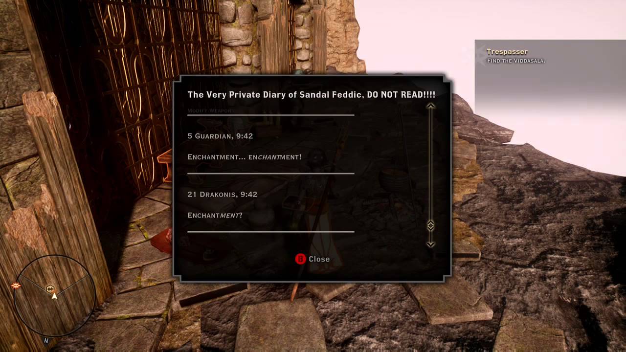 Dragon Age™: Inquisition-Trespasser dlc Sandal! - YouTube