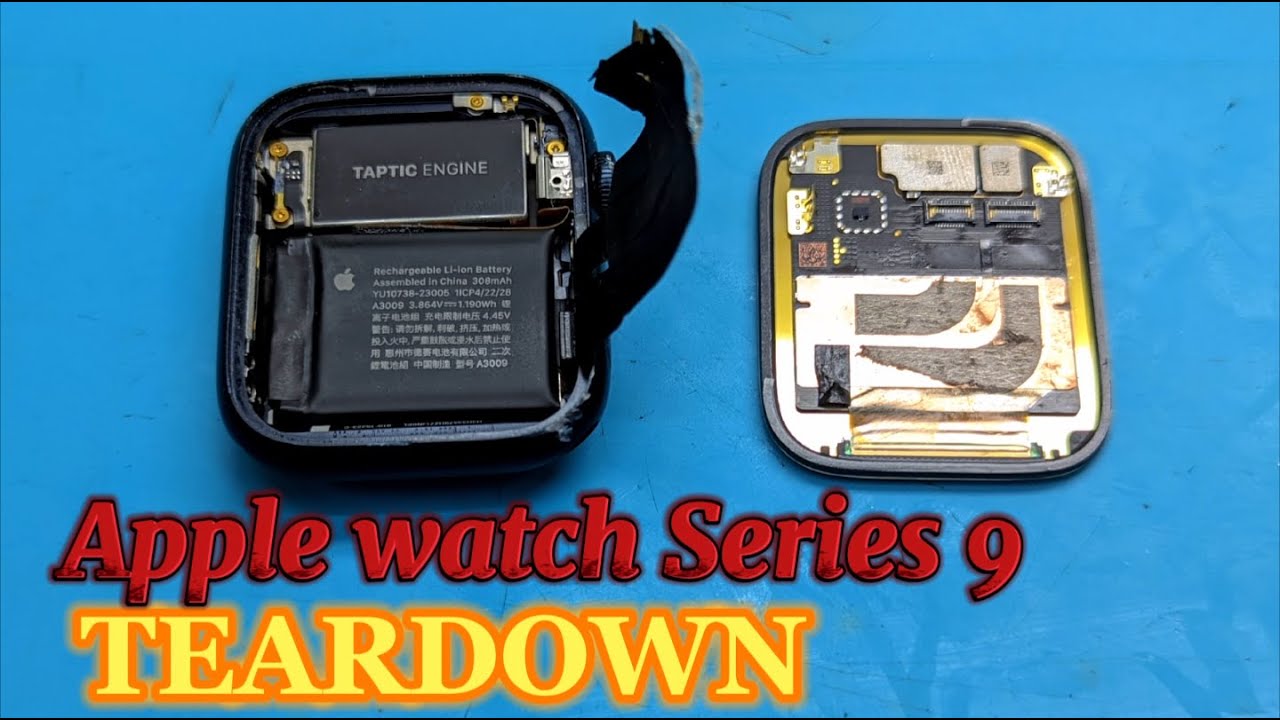 Apple watch Series 9 TEARDOWN || how to Disassembly apple watch Series ...