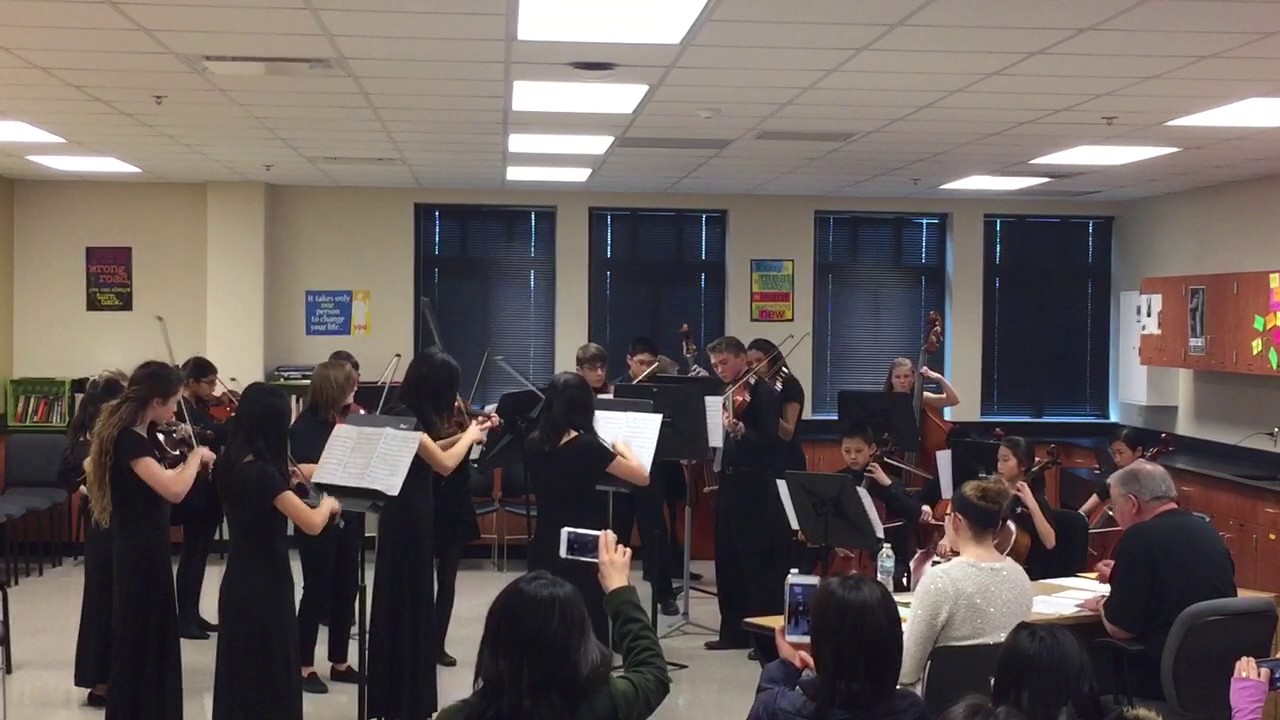 Clay Middle School Advanced String Ensemble - YouTube