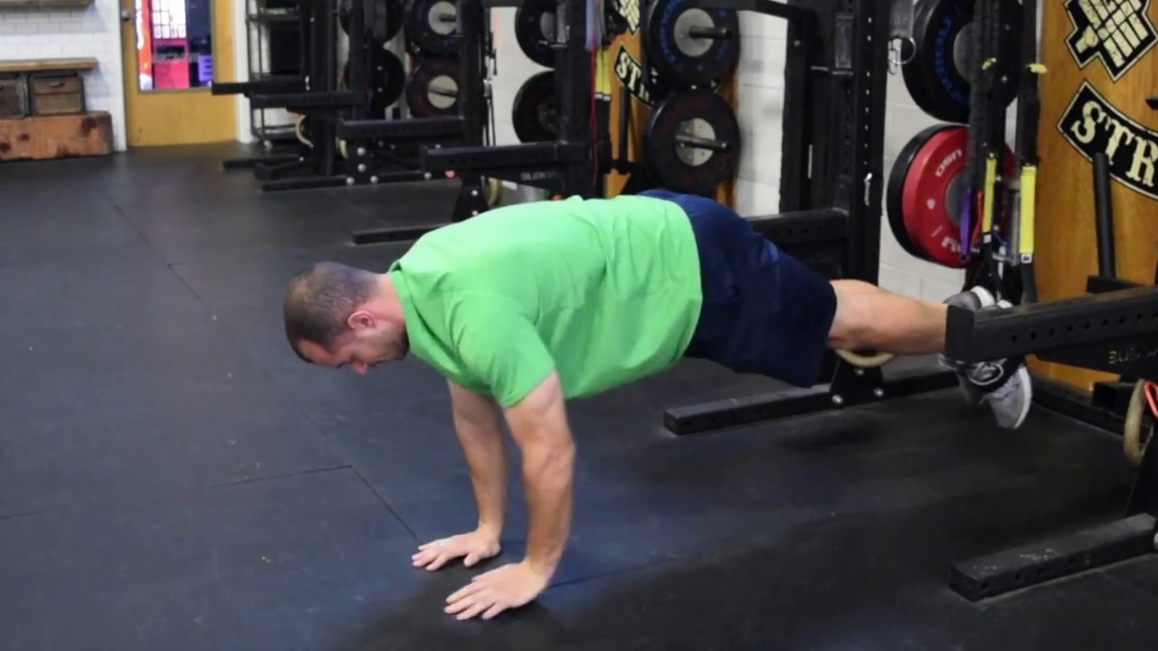 TRX Plank Walk Out - YouTube