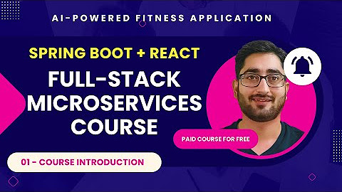 Spring Boot Full-Stack Microservices Project Based Course | AI-Powered Fitness Project - YouTube