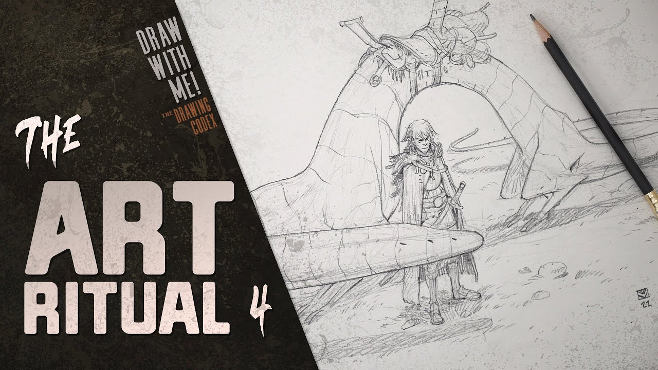 Draw With Me: Fantasy Adventurers | Comics - Manga - Sketching - YouTube