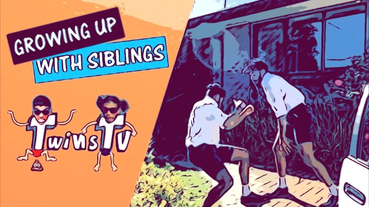 GROWING UP WITH SIBLINGS - YouTube
