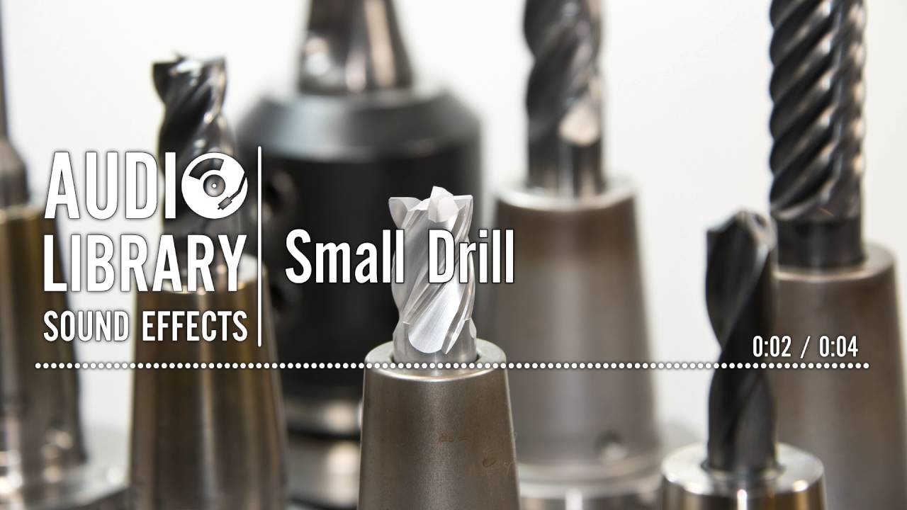 Small Drill - Sound Effect - YouTube