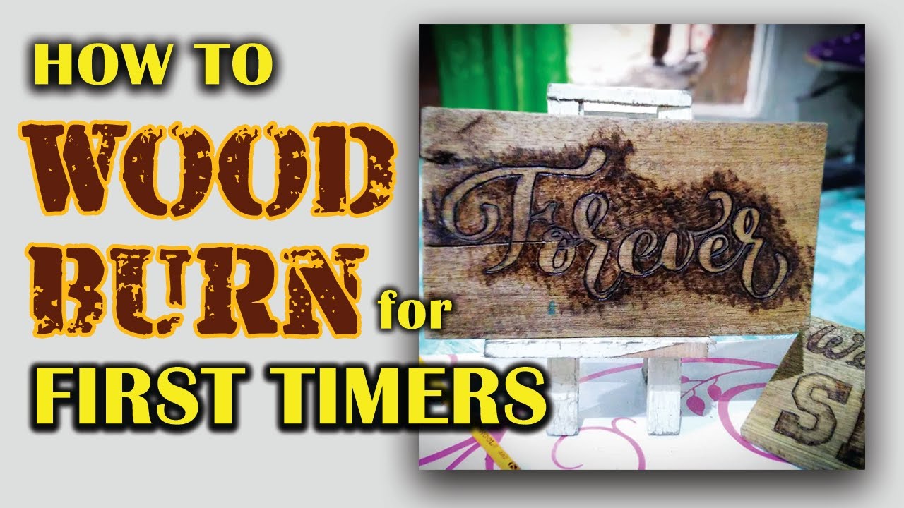 WOOD BURNING EASY STEPS FOR FIRST TIMERS - YouTube