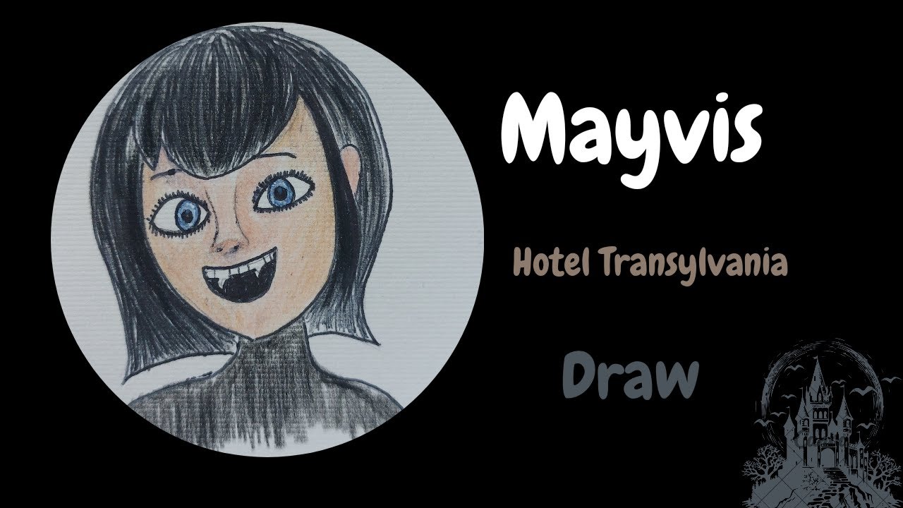 Draw Mayvis in Hotel Transylvania animation - YouTube