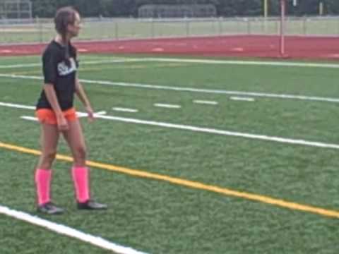 Ashley Hartunian kicks the extra point, Justin Lockard holds - YouTube