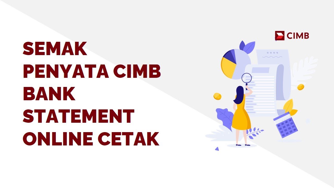 Semak Penyata CIMB Bank Statement Online Cetak - YouTube