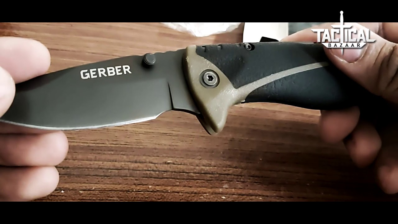 GERBER MYTH POCKET FOLDING KNIFE - YouTube