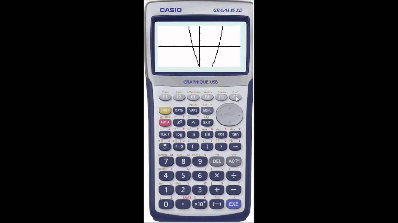 Calculatrice graphique 1 - YouTube