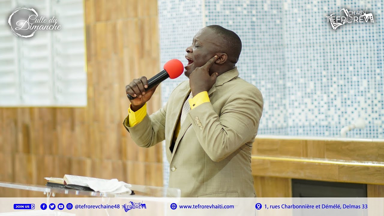 Bèje mwen se yon Wa damou... | Pasteur Edner ETIENNE - YouTube