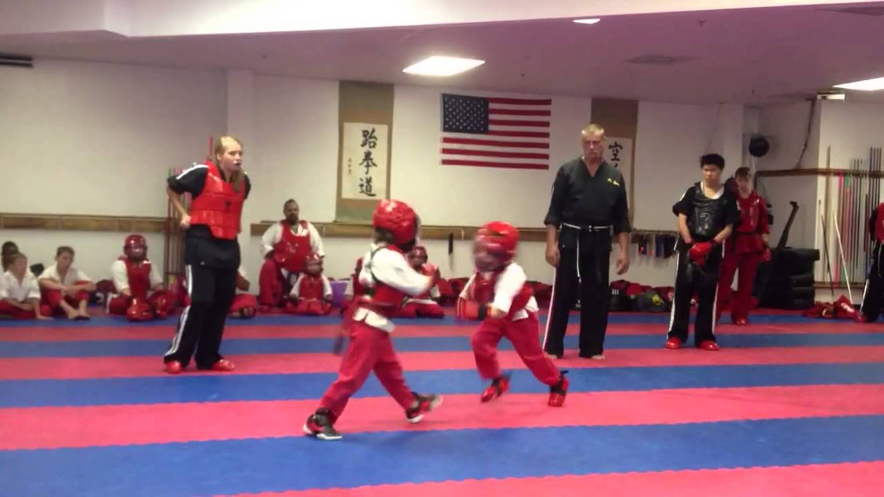 Rylan Brown Belt Sparring Part 1 - YouTube