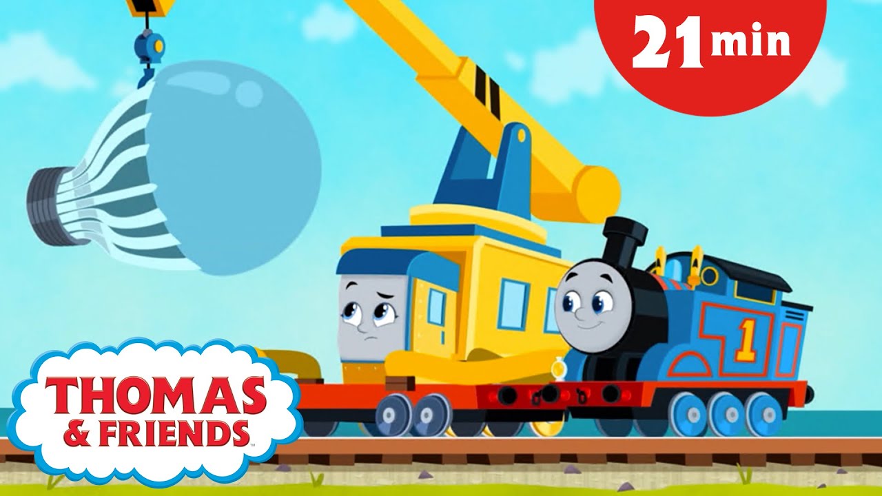 Thomas & Friends All Engines Go - Best Moments | The Paint Problem ...