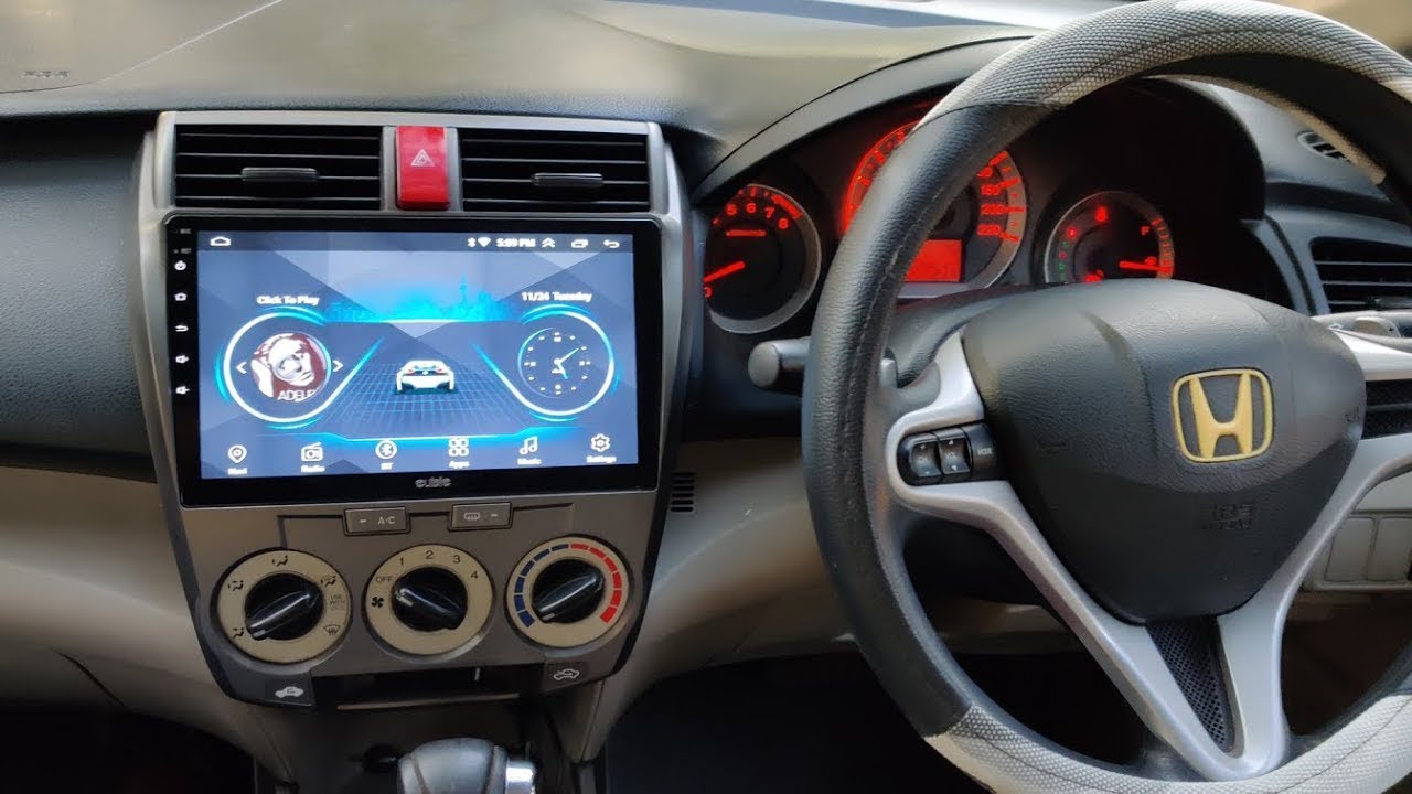 Tablet (Android) in Honda City 2009 | Honda City 3rd Generation (2008 ...
