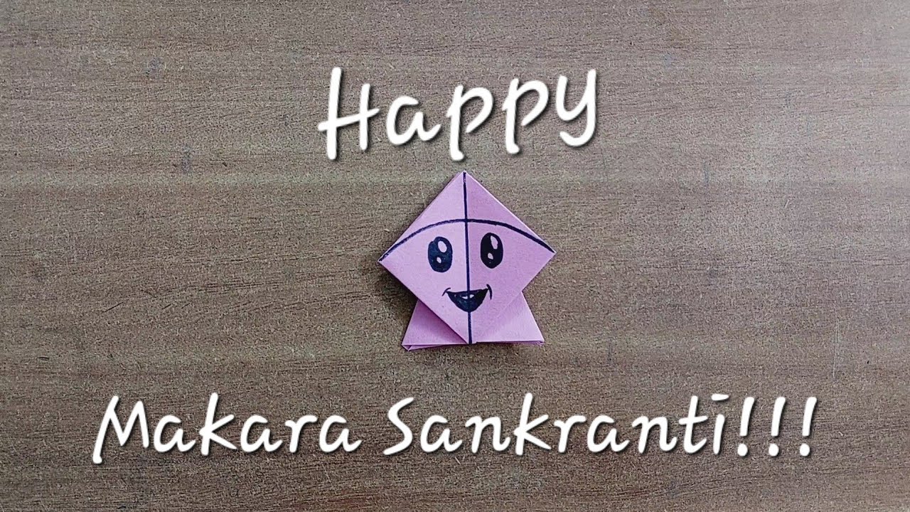 Happy Makara Sankranti!!! #art #drawing #origami - YouTube