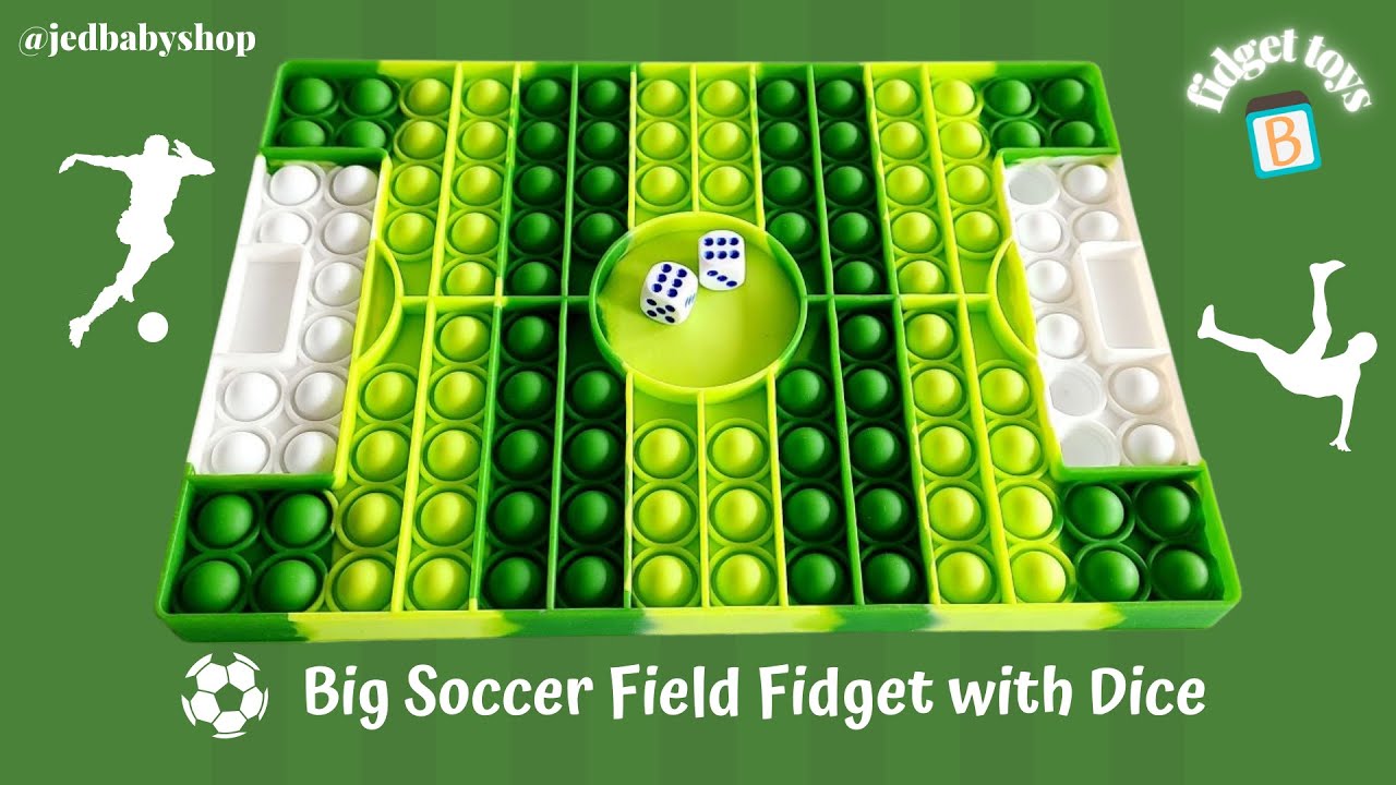 Soccer Board Popper Fidget Toy - YouTube