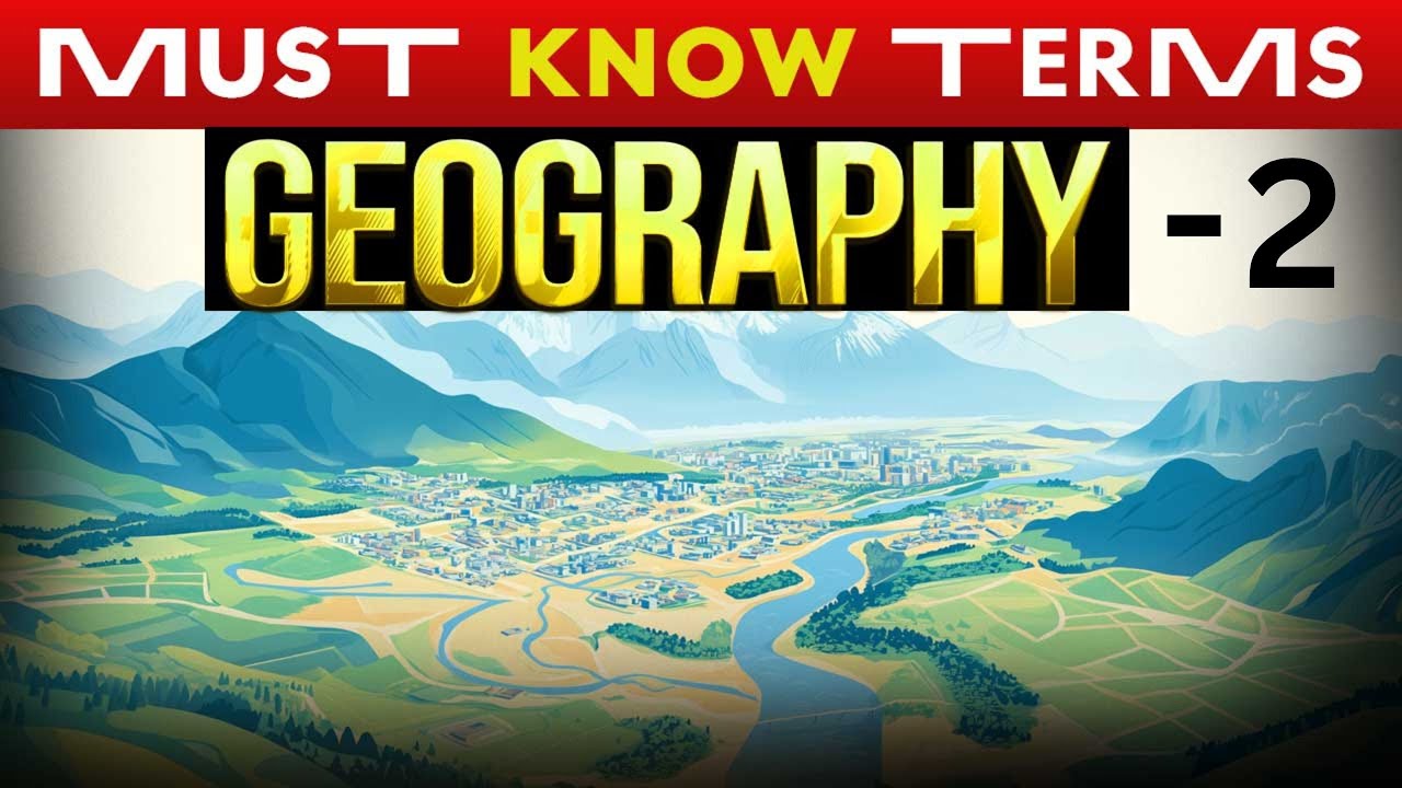 Important Terms of Geography You Must Know | Key Terms and Definitions ...
