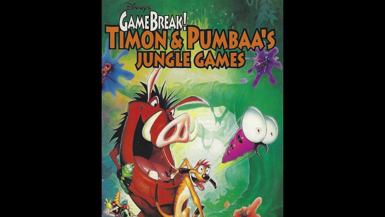 Gamebreak Timon & Pumbaa's Jungle Games - YouTube