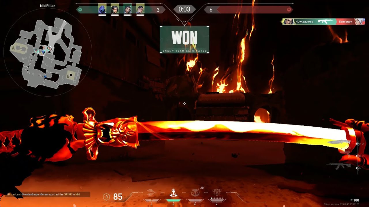 Oni Katana is really insane 💀 #valorant #valorantoni2 #onikatana # ...
