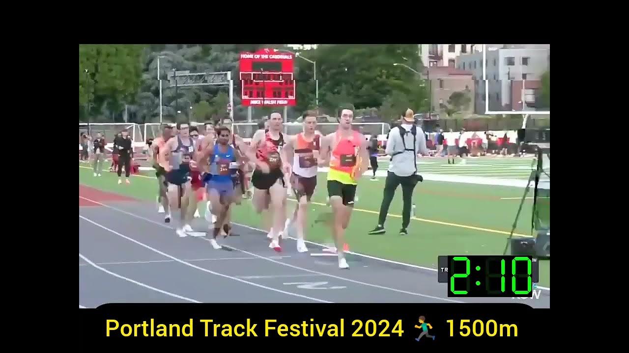 Portland Track Festival 2024 🏃 1500m - YouTube