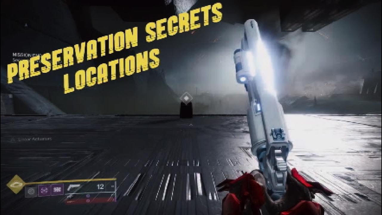Destiny 2 - Preservation Lore Locations - YouTube