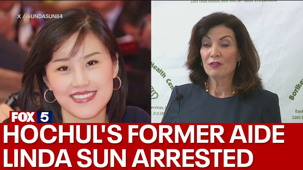 Gov. Hochul's former aide Linda Sun arrested - YouTube