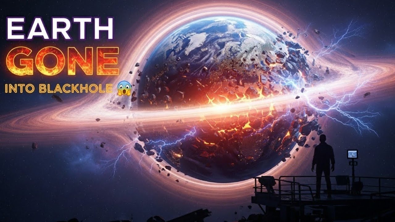 What If Earth Fell Into a Black Hole TONIGHT? || What If a Black Hole ...