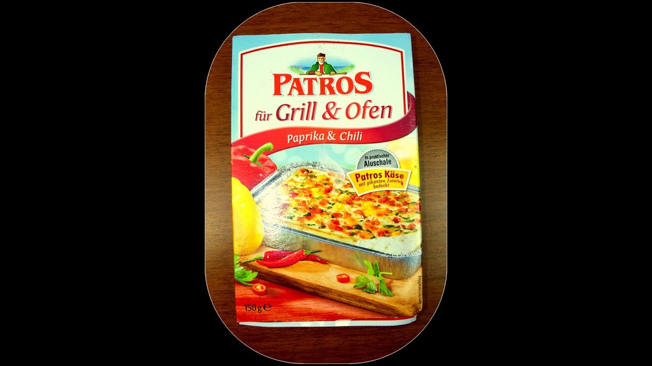 Patros Grill & Ofen Käse getestet von WieEsWohlSchmeckt Deutsch - YouTube