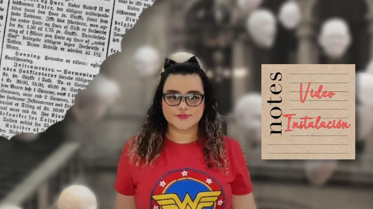 VIDEO INSTALACIÓN | Exposición por María Paula - YouTube