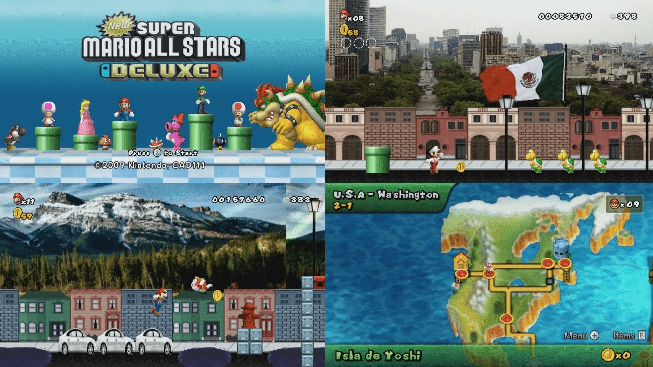 Mario Is Missing All Stars Deluxe #2 Walkthrough - YouTube