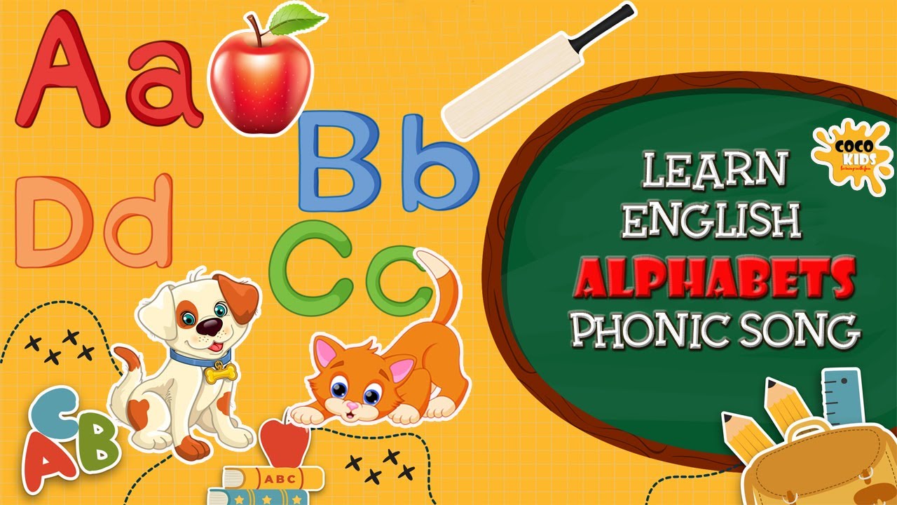 Learn abc for kids - ABC Flashcards - Letters for toddlers - Flash ...