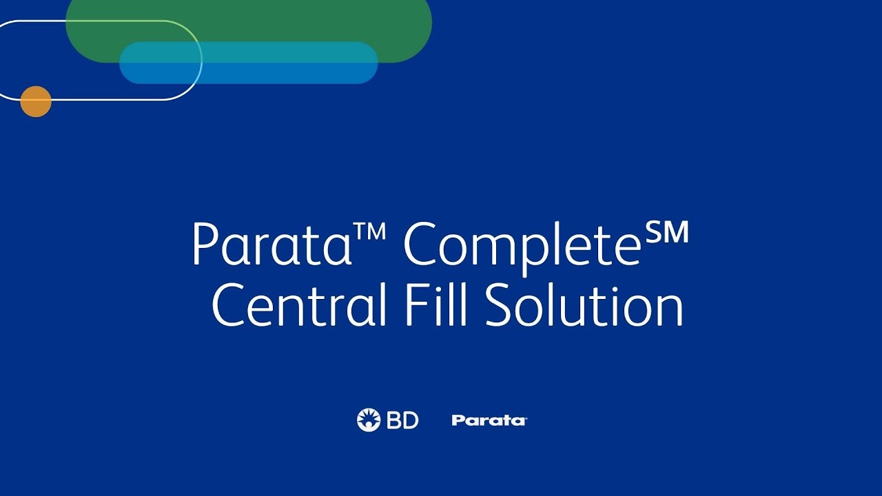 Parata™ Complete℠ Central Fill Solution for Health Systems - YouTube